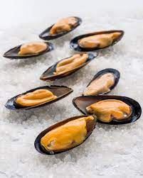 The Seafood Store. BLUE MUSSELS 1/2 SHELL 1KG