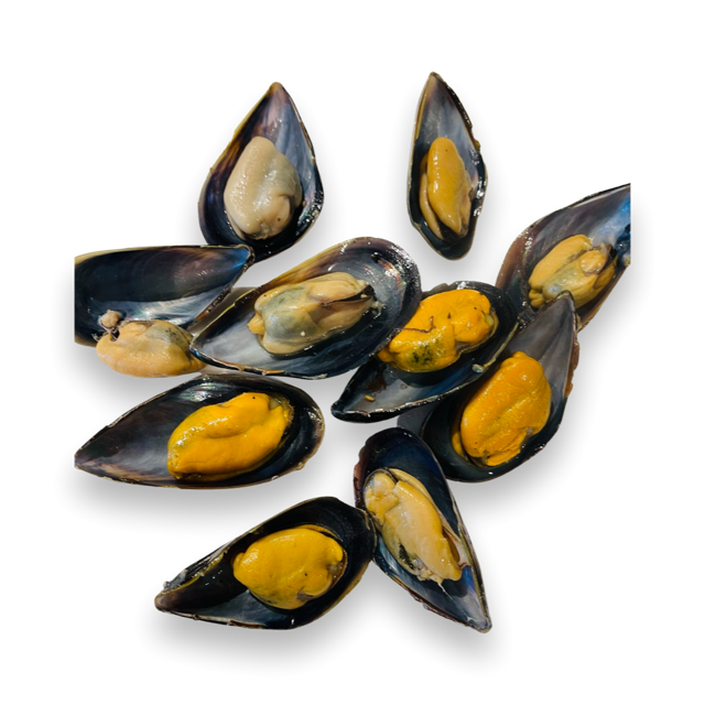 The Seafood Store. BLUE MUSSELS 1/2 SHELL 1KG